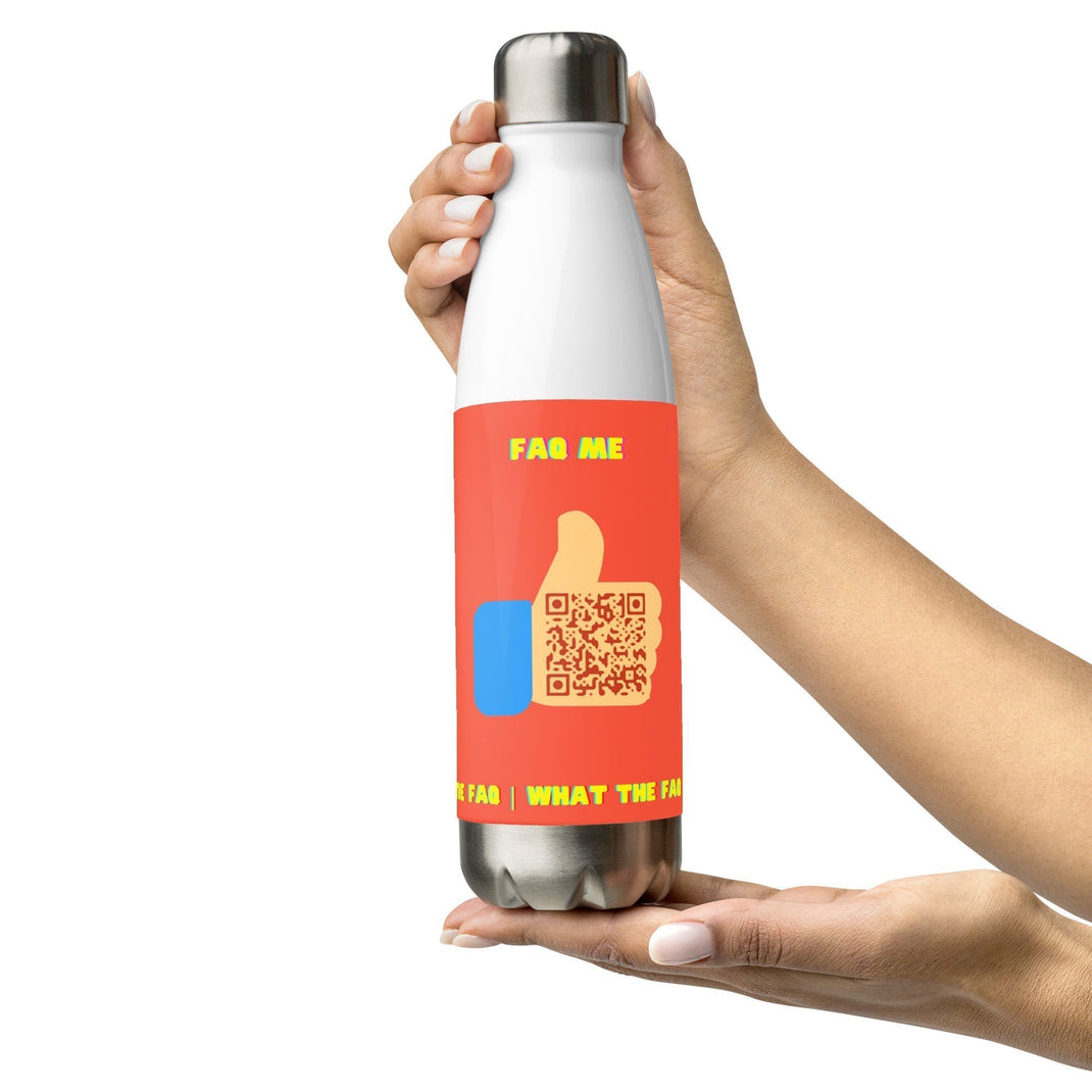 Emoji QR Code Insulated Water Bottles: Stay Hydrated on the Go!